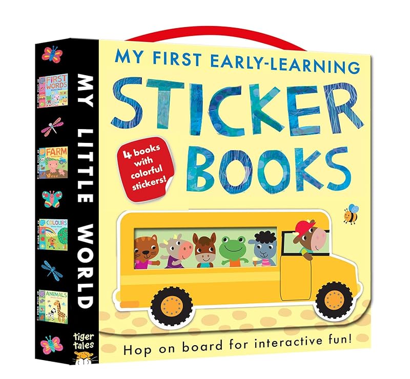 53% OFF My First Early-Learning Sticker Books Boxed Set (My Little ...