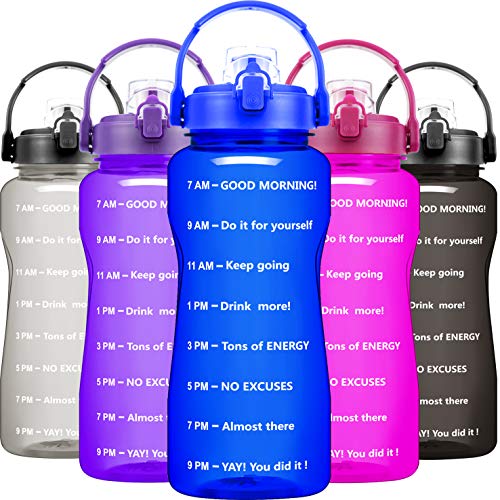 64% OFF BuildLife Motivational Half Gallon Water Bottle - 64 OZ, Time ... 64% OFF BuildLife Motivational Half Gallon Water Bottle - 64 OZ, Time ...